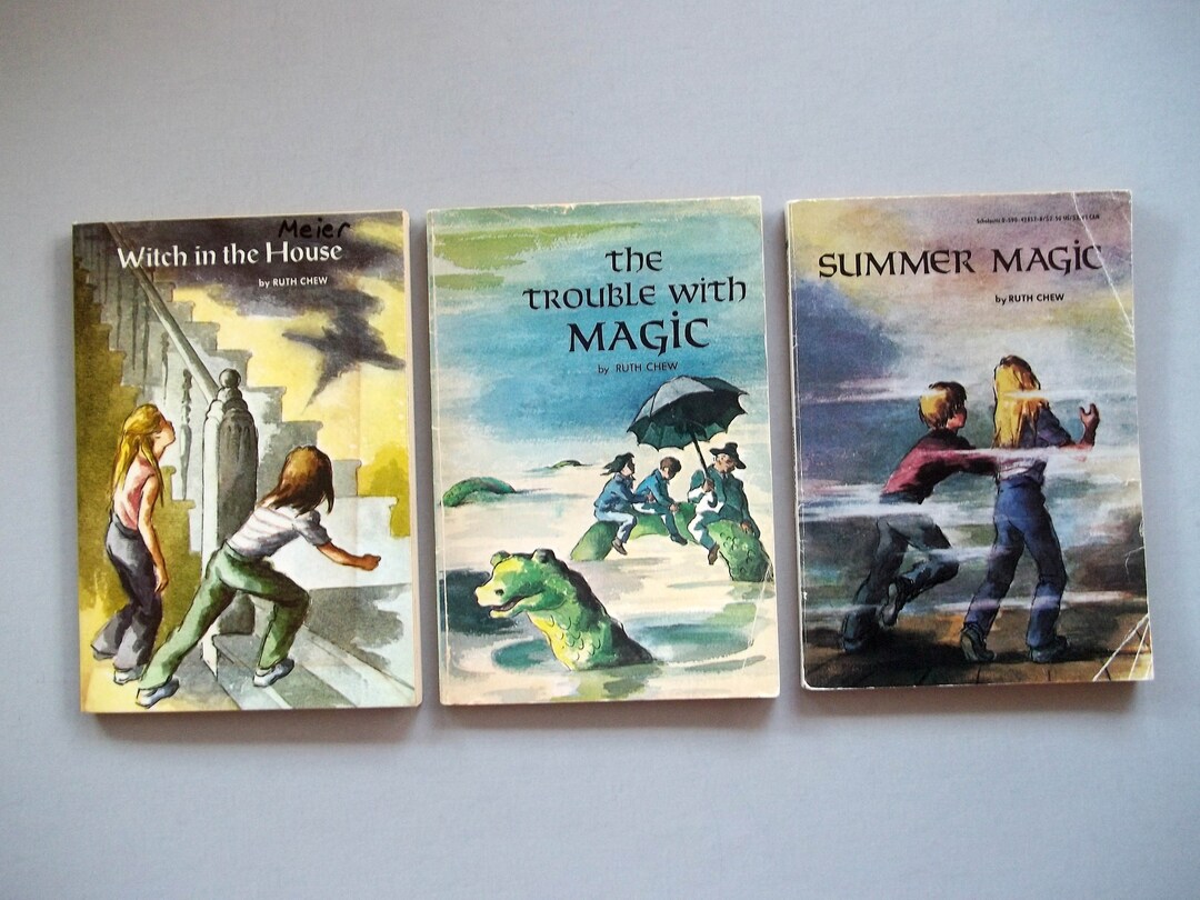 1970s Ruth Chew Stories - Witch in the House - AND - Summer Magic - AND ...