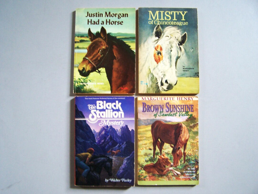 4 Horse Stories - Justin Morgan Had a Horse - Misty of Chincoteague ...