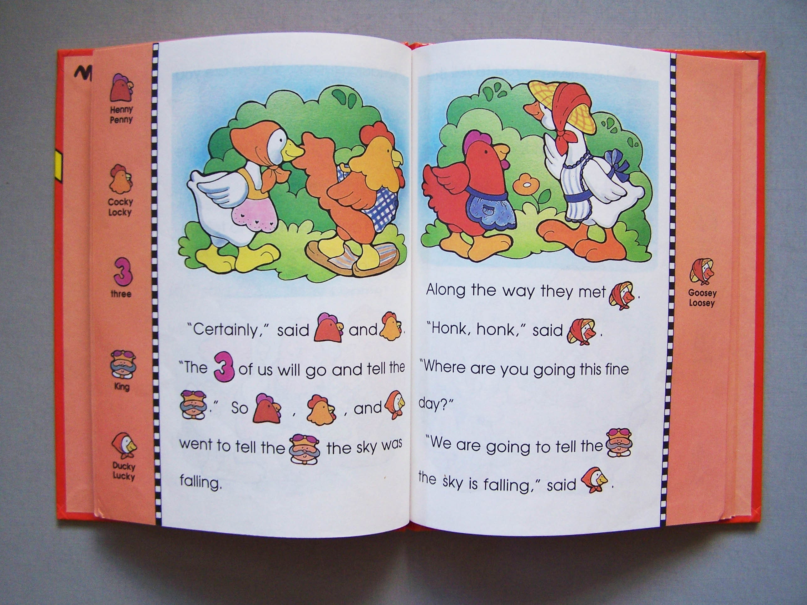 Read Along With Me 4 Rebus Books for Children Little Red Hen, Three ...
