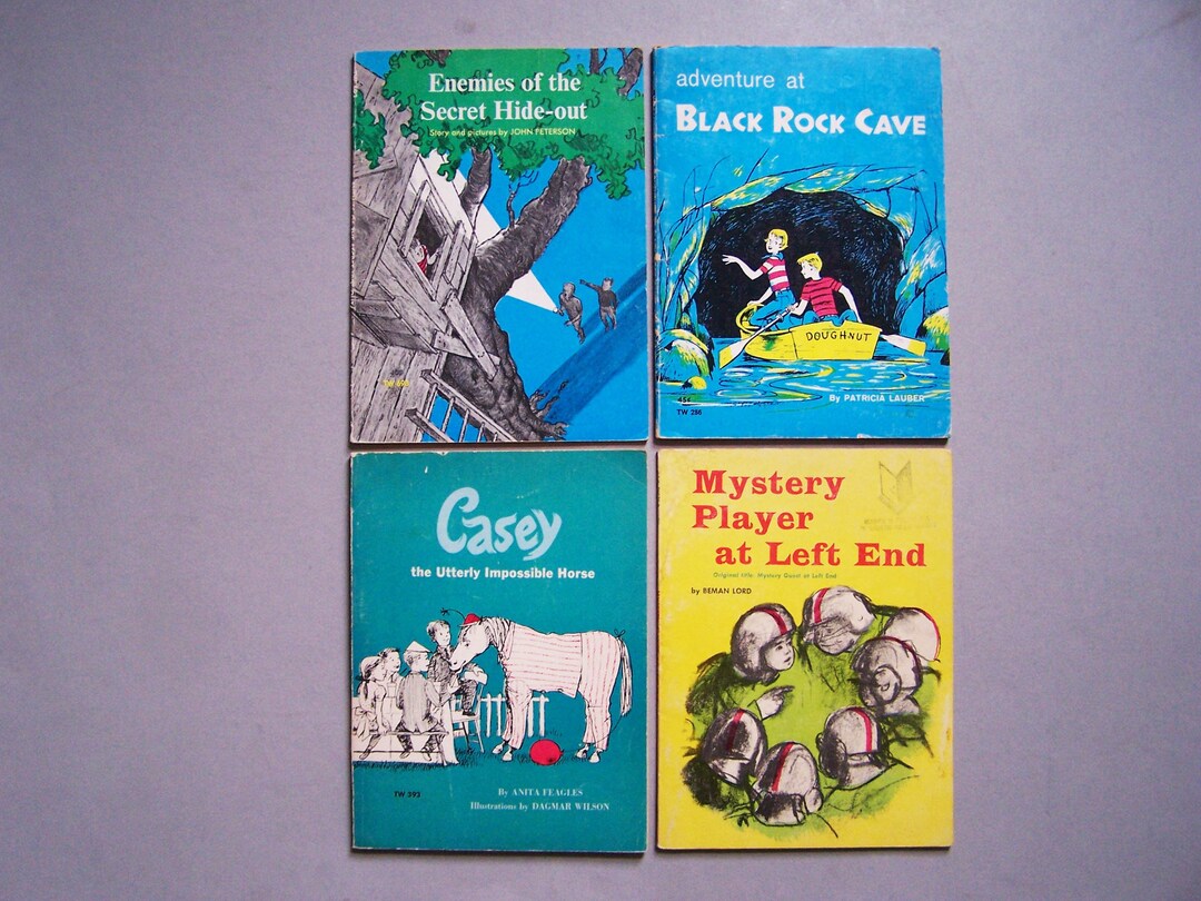 1960s/1970s Scholastic Books - Enemies of Secret Hideout - Black Rock ...