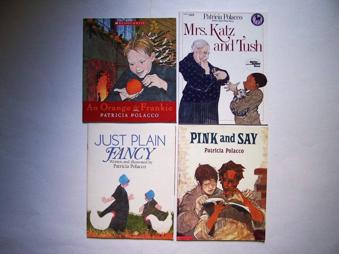 4 Patricia Polacco Books - an Orange for Frankie - Mrs. Katz and Tush ...
