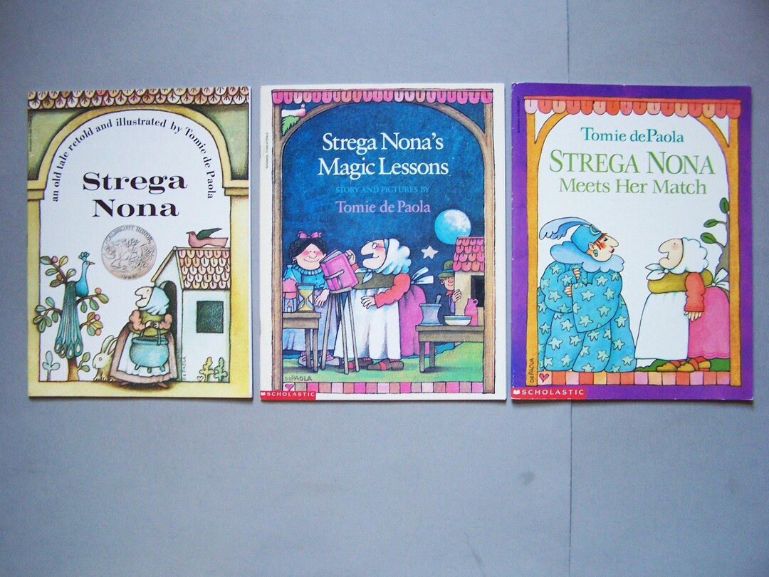 Strega Nona, Strega Nona's Magic Lessons, Strega Nona Meets Her Match ...
