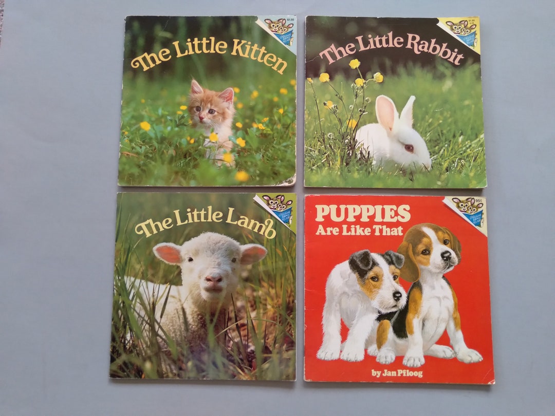 4 Baby Animal Books Please Read to Me Series the Little Kitten the ...