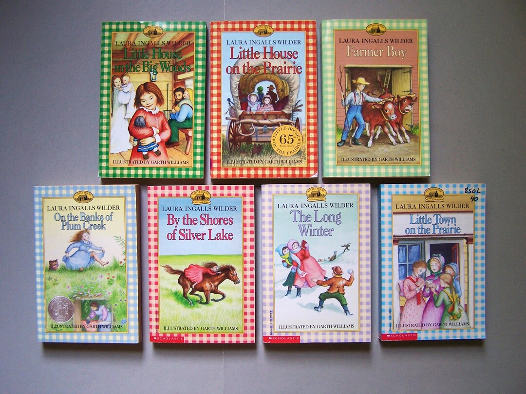 Little House Book Set of 7 - Laura Ingalls Wilder Book Collection ...