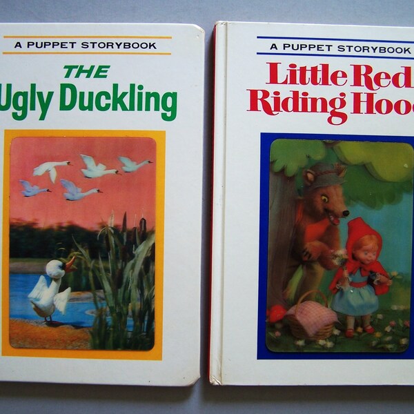 Puppet Storybook - Etsy