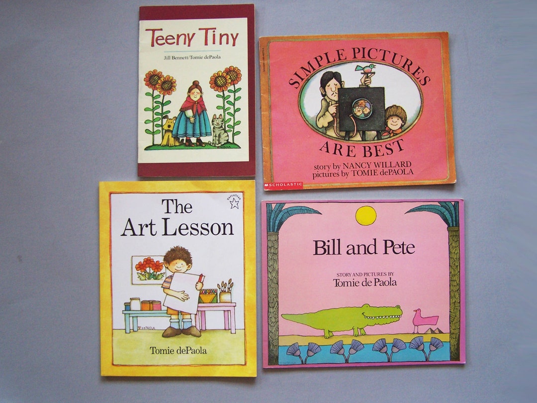 4 Tomie Depaola Books - Bill and Pete - AND - the Art Lesson - AND ...
