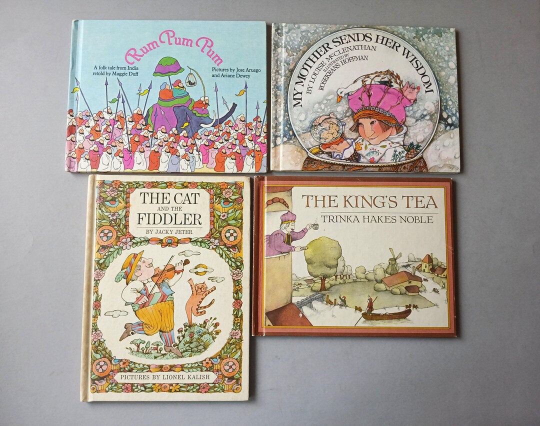 Four 1960s/70s Folk Tales - Rum Pum Pum - the King's Tea - My Mother ...