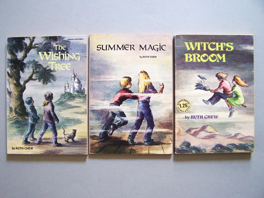 1970s Ruth Chew Books - the Wishing Tree - AND - Summer Magic - AND ...