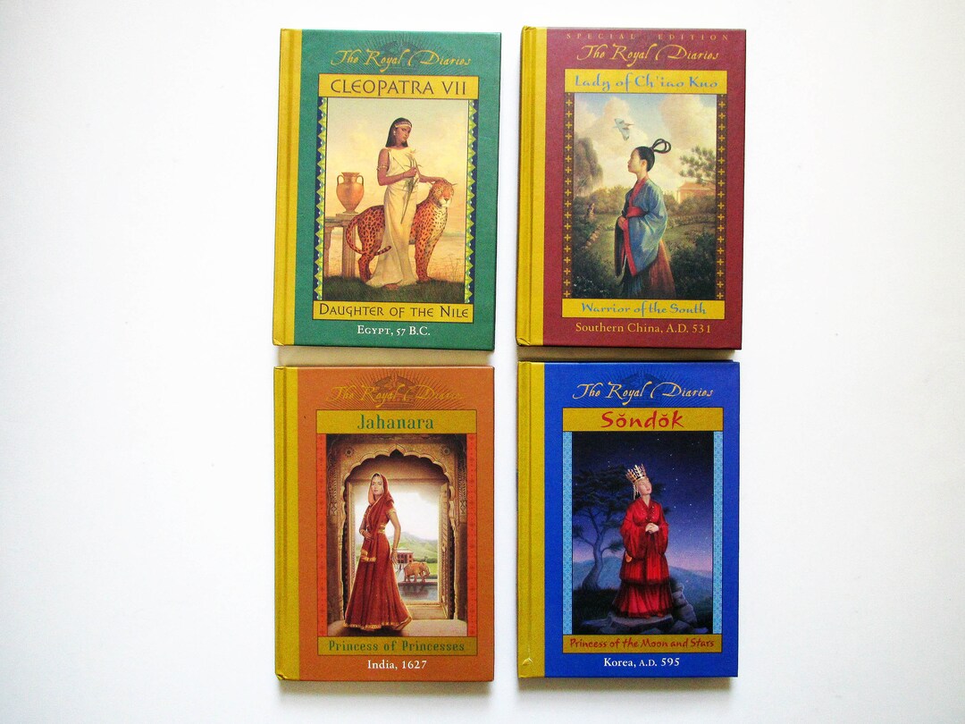 4 Royal Diaries - Dear America Books - Jahanara, India 1627 - Cleopatra ...