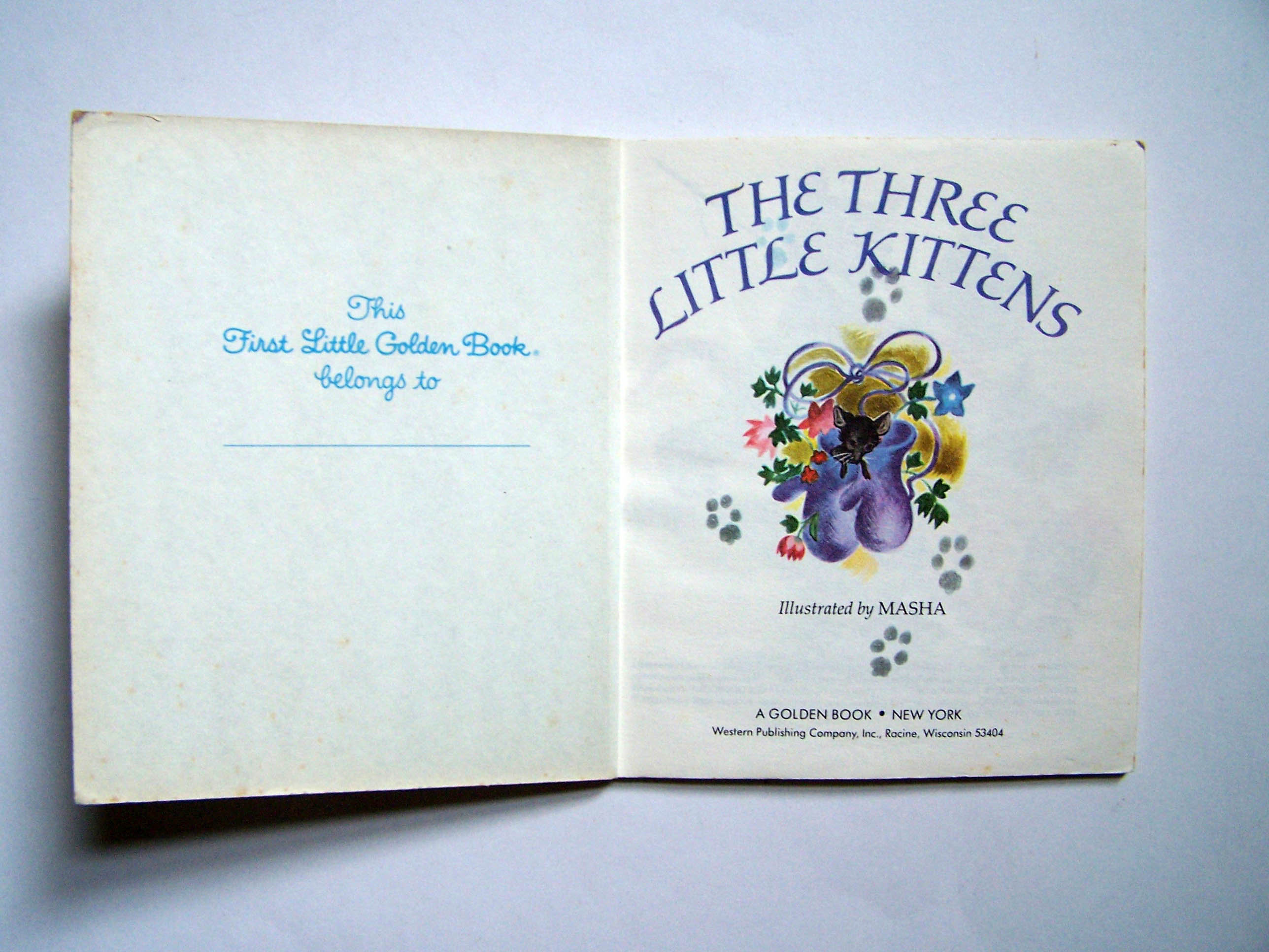 6 First Little Golden Books Three Little Kittens, Polite Elephant ...