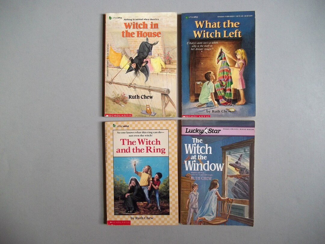 Ruth Chew Book Collection - Witch and the Ring, What the Witch Left ...