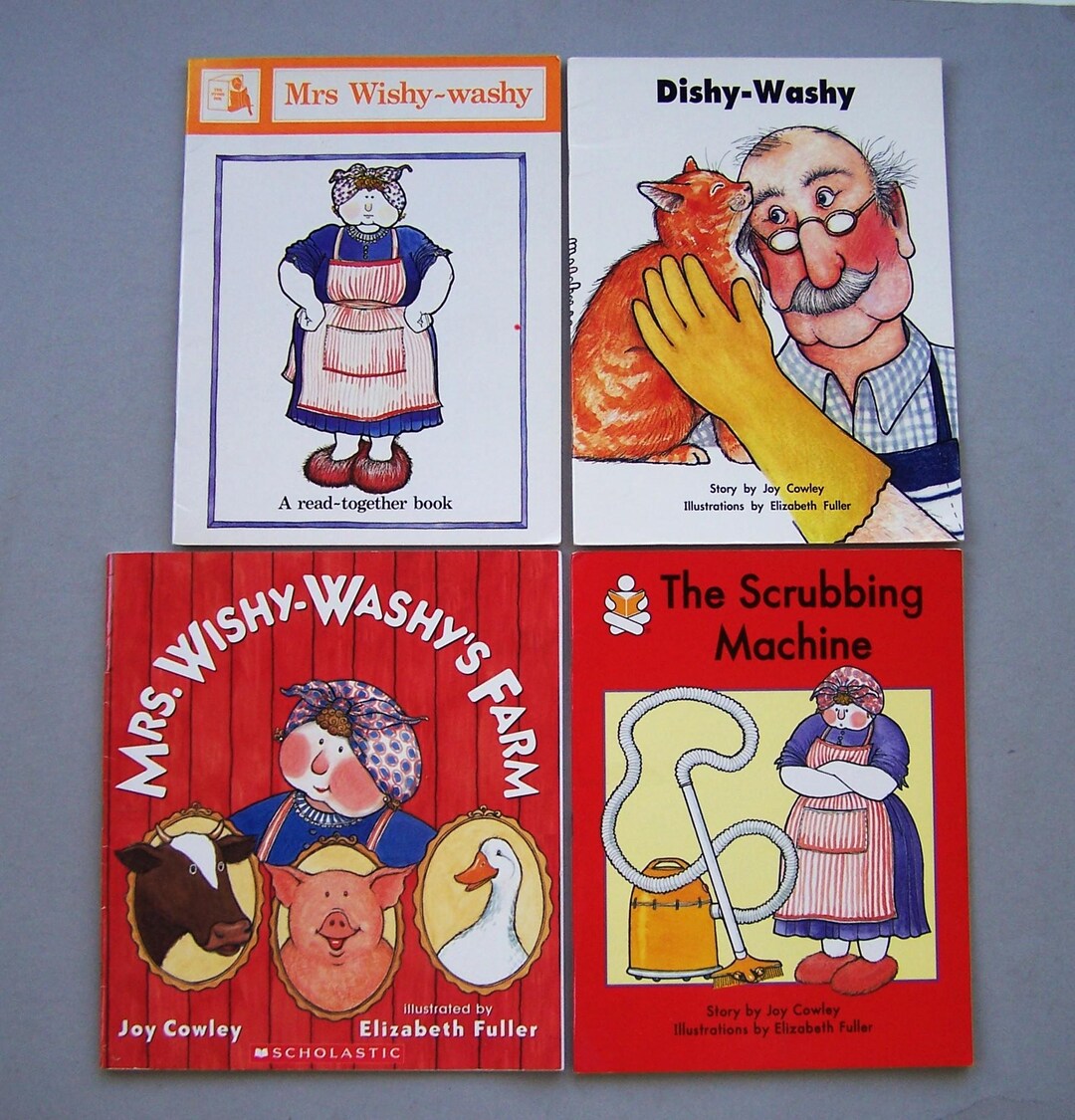 Mrs. Wishy-washy - the Scrubbing Machine - Dishy-washy - Mrs. Wishy ...