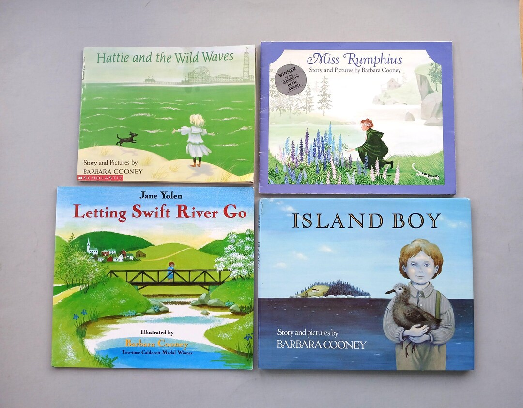 Barbara Cooney Collection - Miss Rumphius - Hattie and the Wild Waves ...