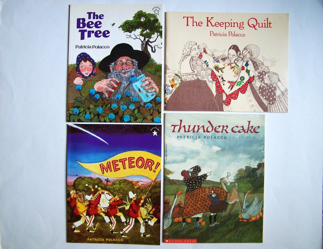 Patricia Polacco Book Collection - the Bee Tree - Thunder Cake - Meteor ...