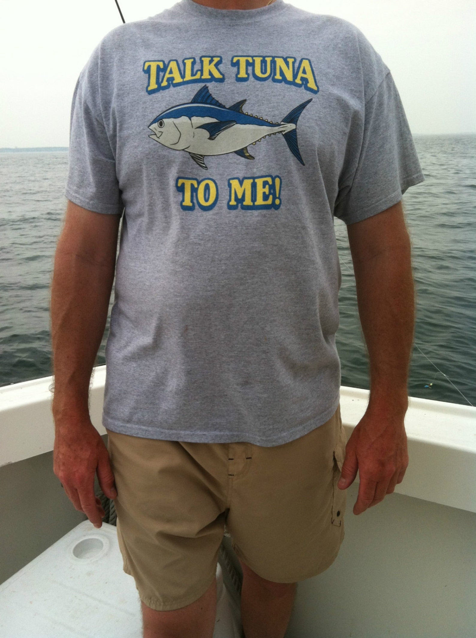 Bluefin Tuna T-shirt "talk Tuna to Me" Tuna Fishing Tee Shirt Wicked ...