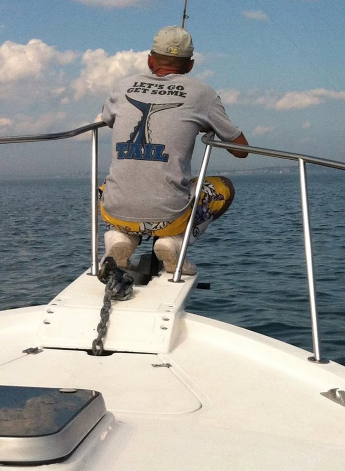 Wicked Tuna Tee Bluefin Tuna T-shirt "let's Go Get Some Tail" Fork ...