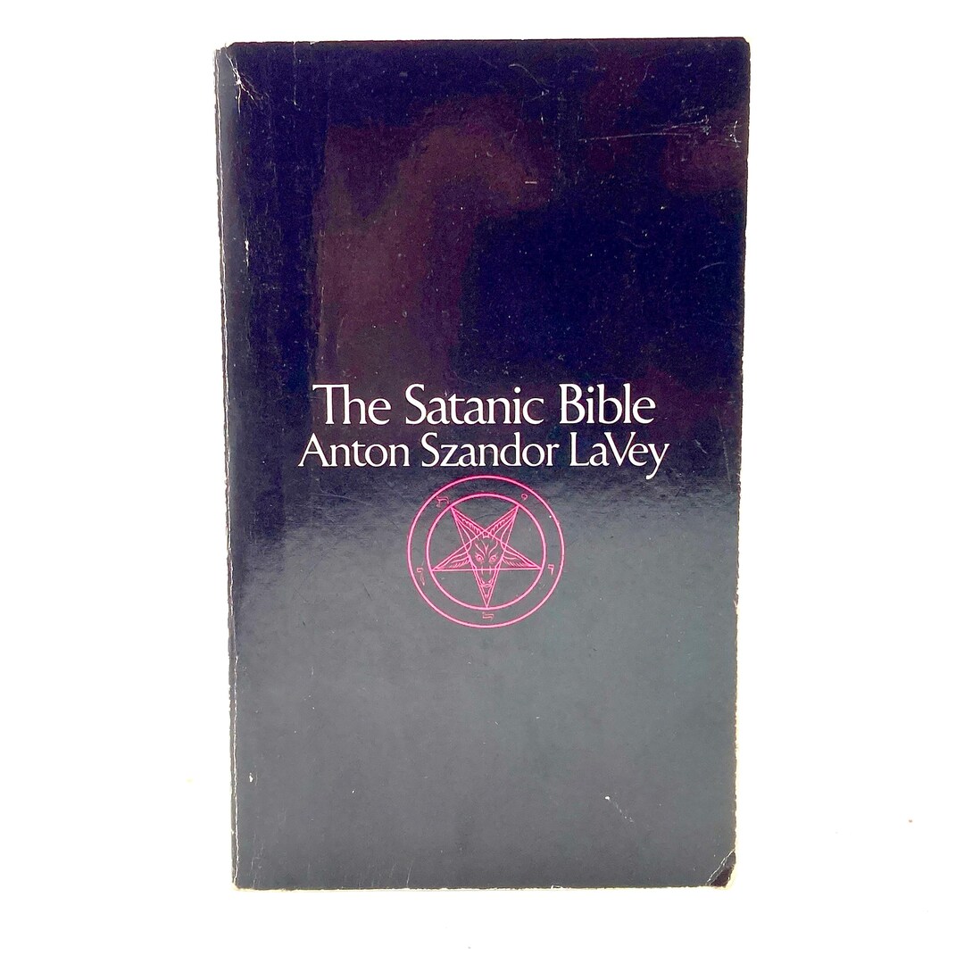 Lavey, Anton Szander the Satanic Bible avon, 2005 - Etsy