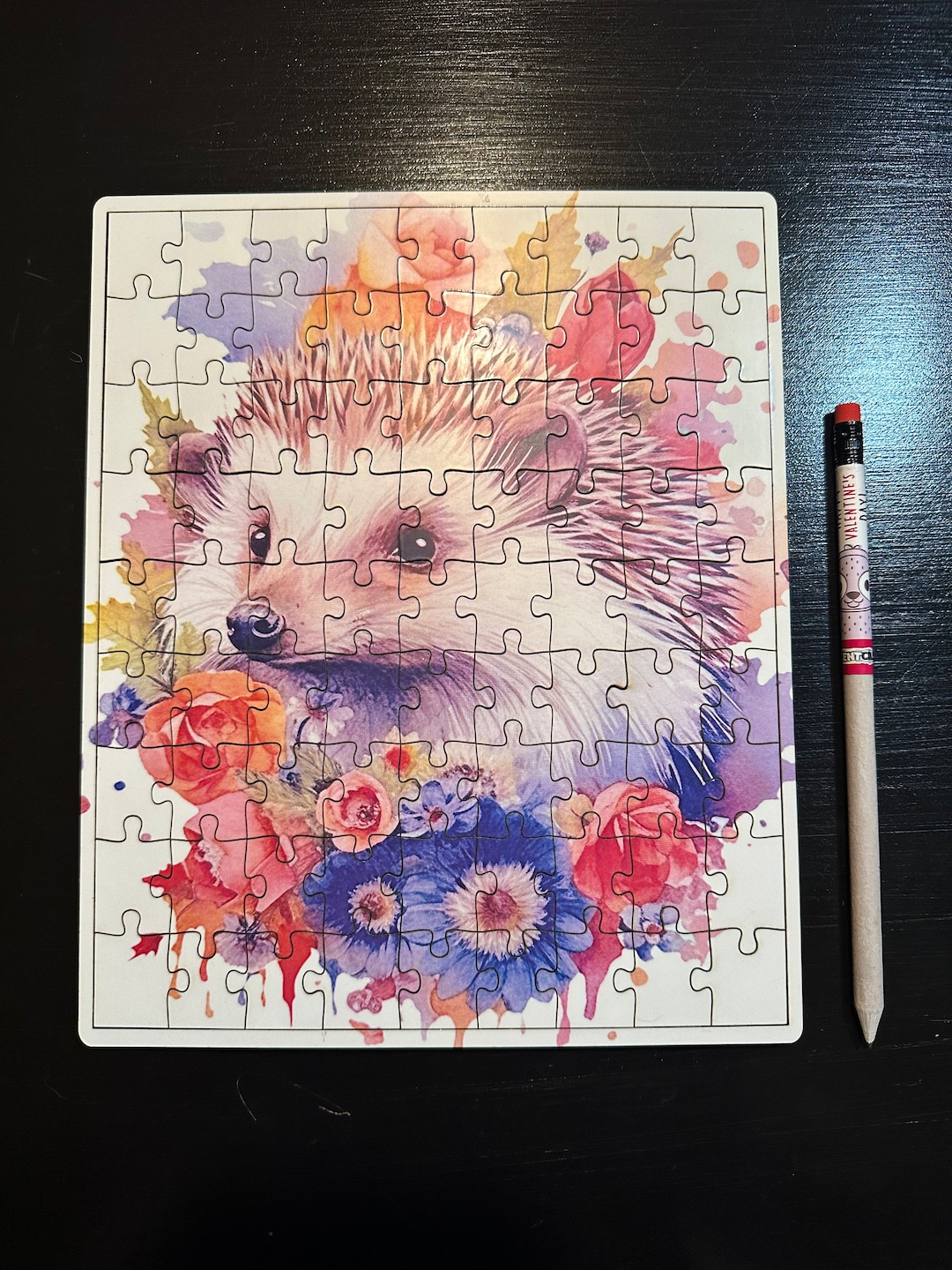 Hedgehog Puzzle - Etsy