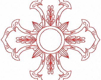 Redwork Faith & Devotions No. 5 Machine Embroidery | Etsy