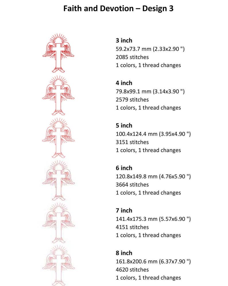 Redwork Faith & Devotions No. 3 Machine Embroidery - Etsy