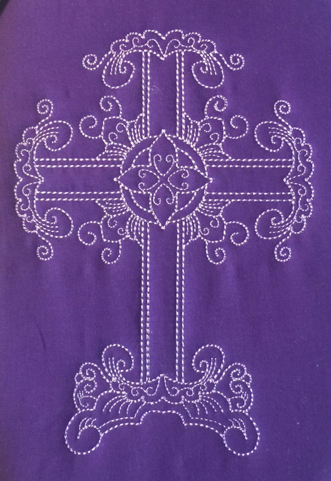 Redwork Faith & Devotion Machine Embroidery Patterns / Designs - 6 ...