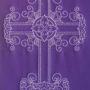 Redwork Faith & Devotion Machine Embroidery Patterns / Designs - 6 ...