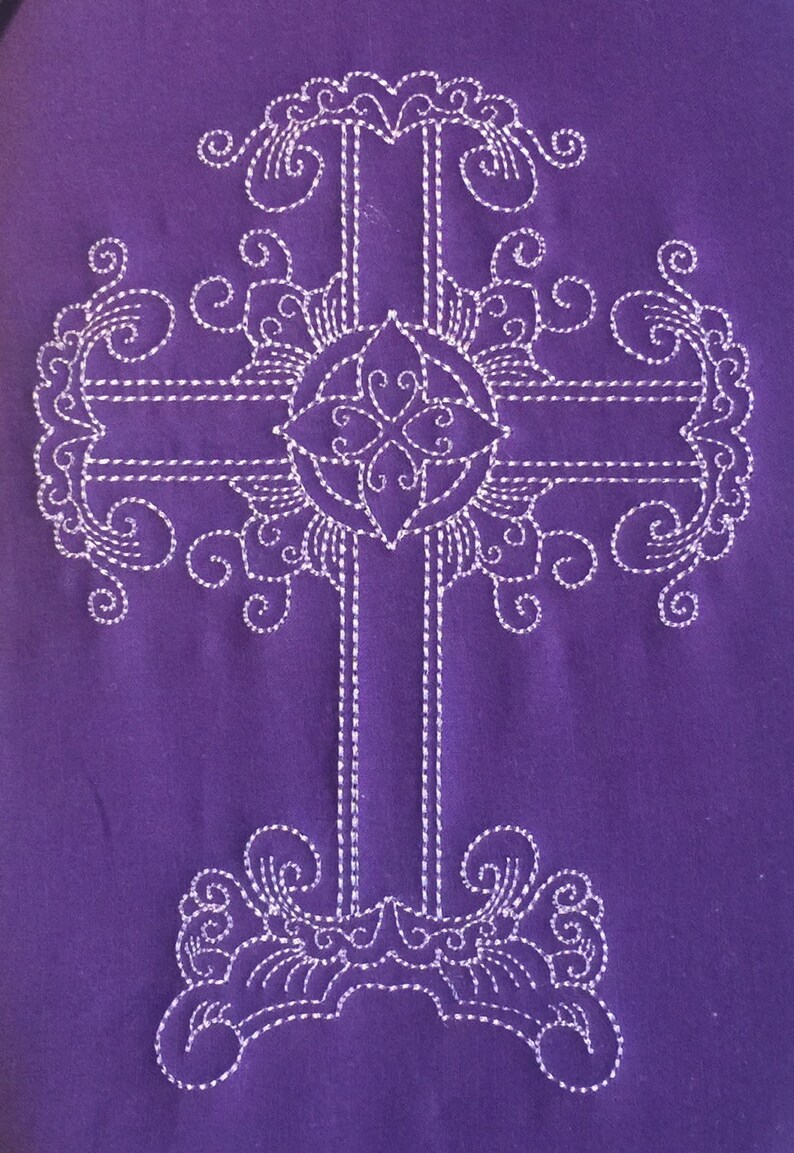 Redwork Faith & Devotion Machine Embroidery Patterns / Designs | Etsy