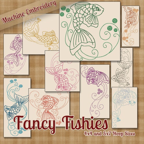 Wryn Redwork Three Redwork Machine Embroidery Designs 4x4 5x7 - Etsy