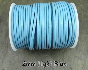 Light blue leather | Etsy