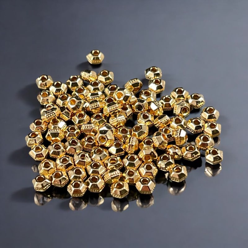 Beaded Octagon Spacer - Etsy