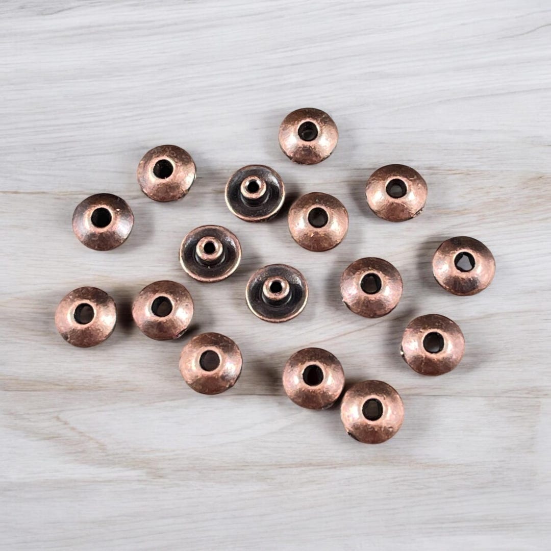 NEW Copper Bead Aligners, Antiqued Copper Plated Bead Aligner, Large ...