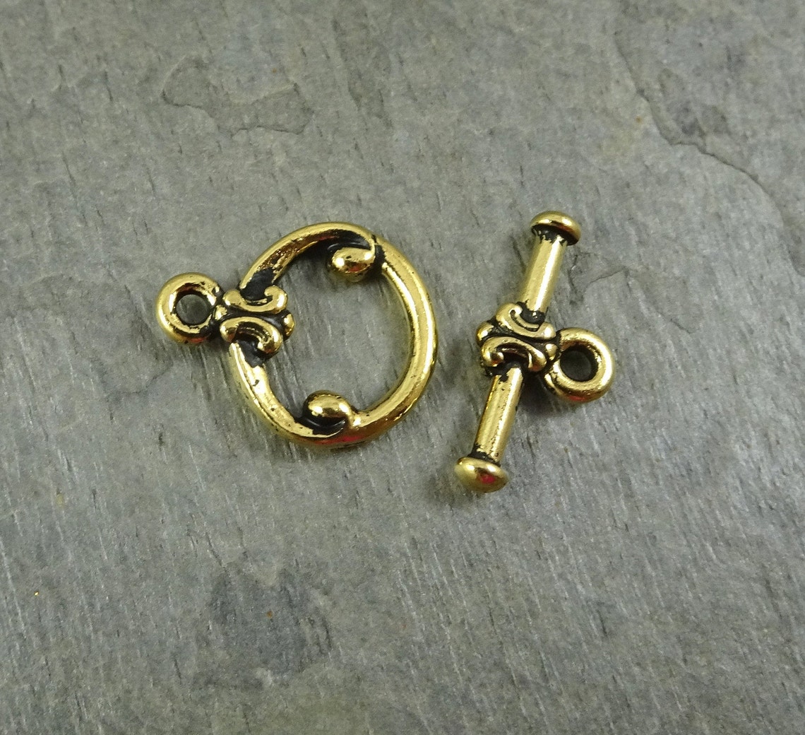 Tierracast Toggle Clasp Gold Toggle Clasp Small Toggle - Etsy