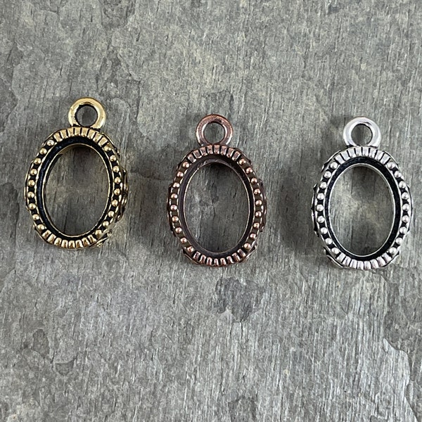 Antique Copper Bezel - Etsy