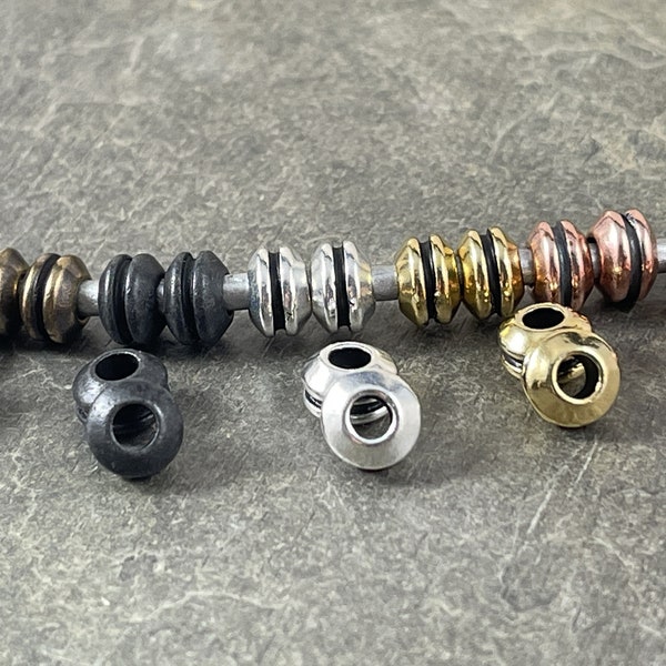 Large Metal Beads - Etsy