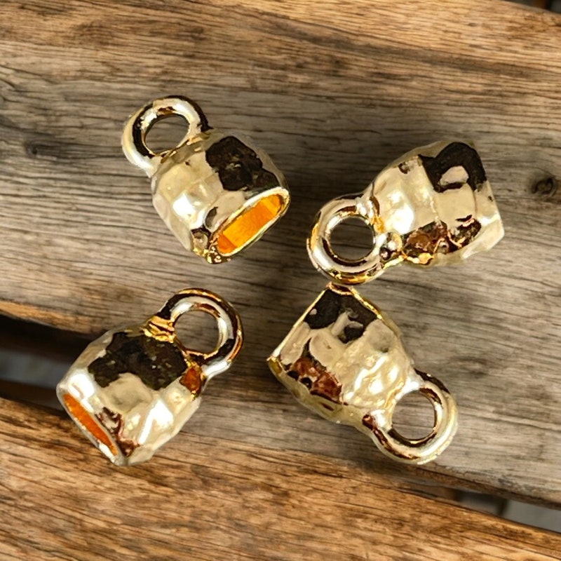 Gold End Caps - Etsy