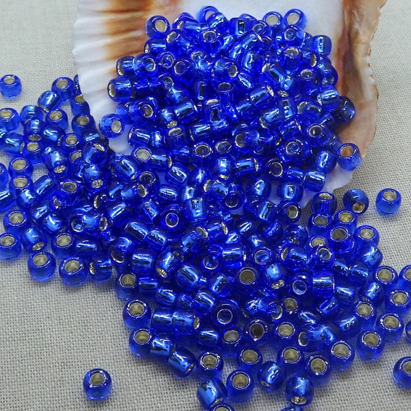 Blue Seed Beads - Etsy