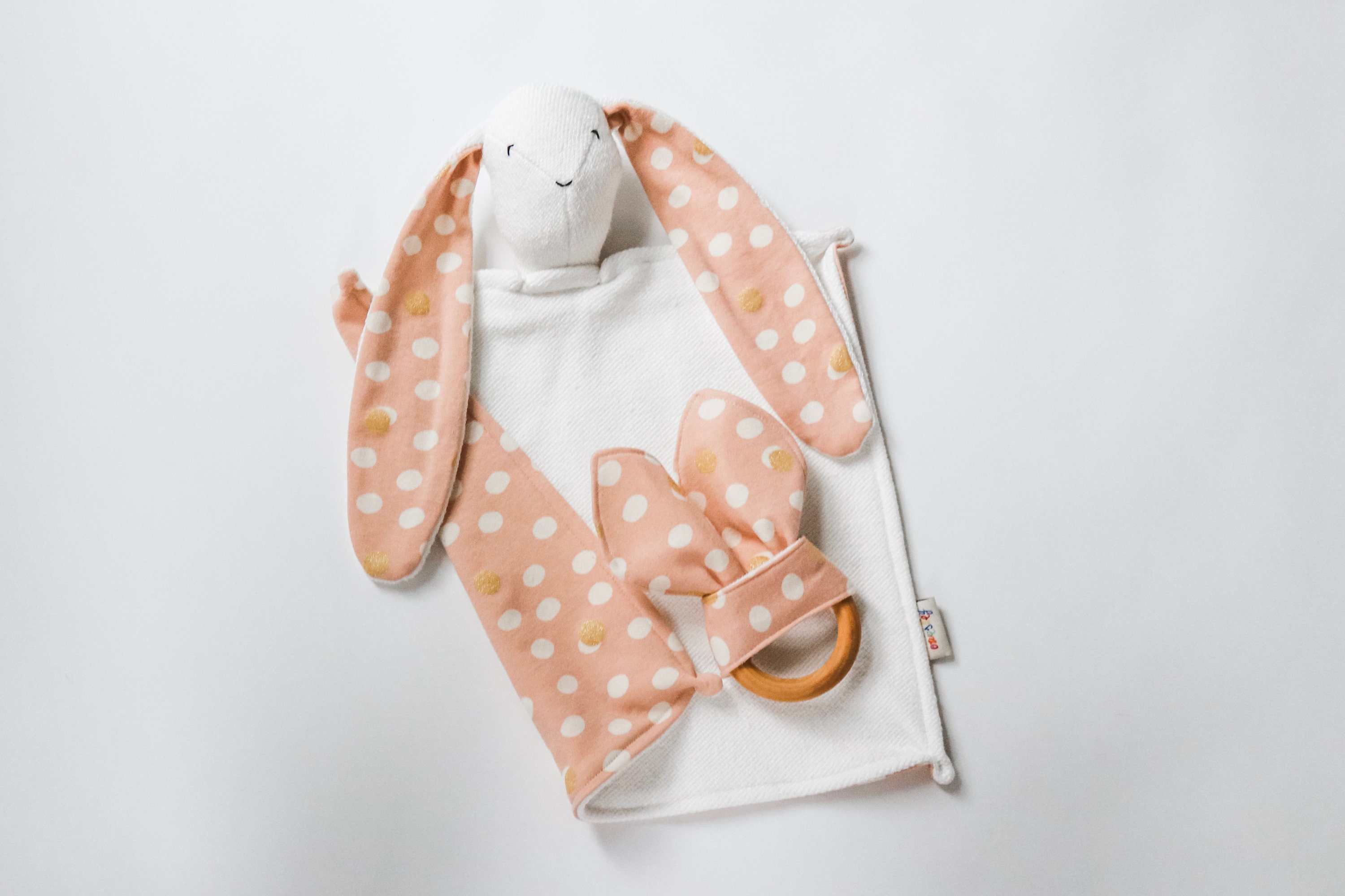 Organic Lovey. Bunny Lovey. Animal Lovie. Blush Dot. Security | Etsy