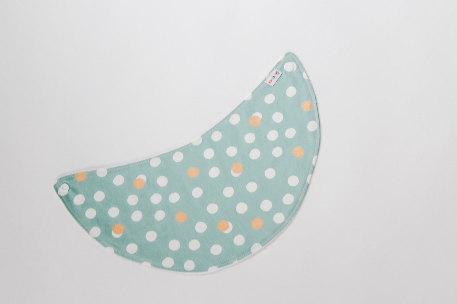 Organic Baby Drool Bib Mineral Dot Organic Baby Bib Organic - Etsy
