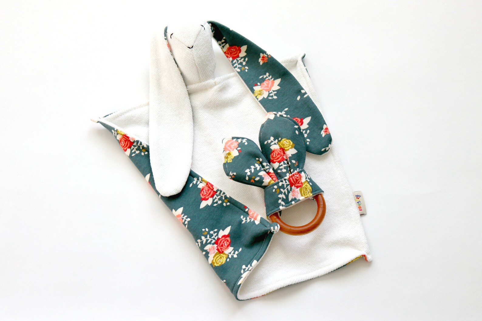 Organic Lovey. Bunny Lovey. Animal Lovie. Rosette. Security Blanket ...