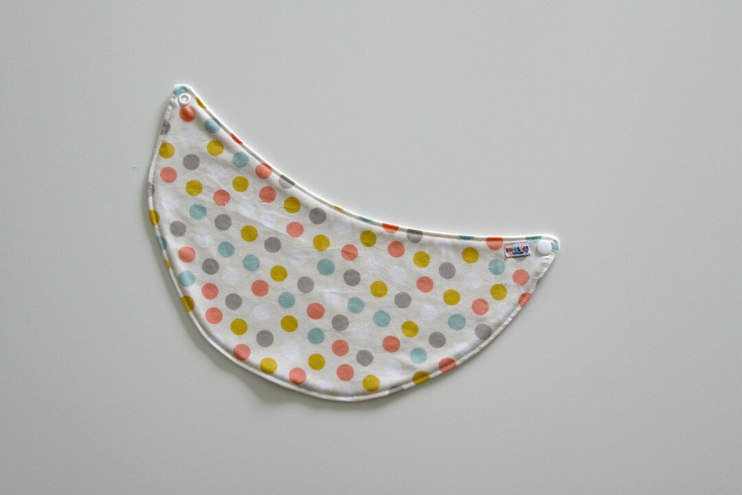 Baby Drool Bib. Cottontale Multi Dots. Dribble Bib. Bandana Bib ...