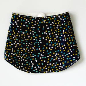 Organic Baby Drool Bib, Firefly Dots Multi,organic Baby Bib, Organic ...