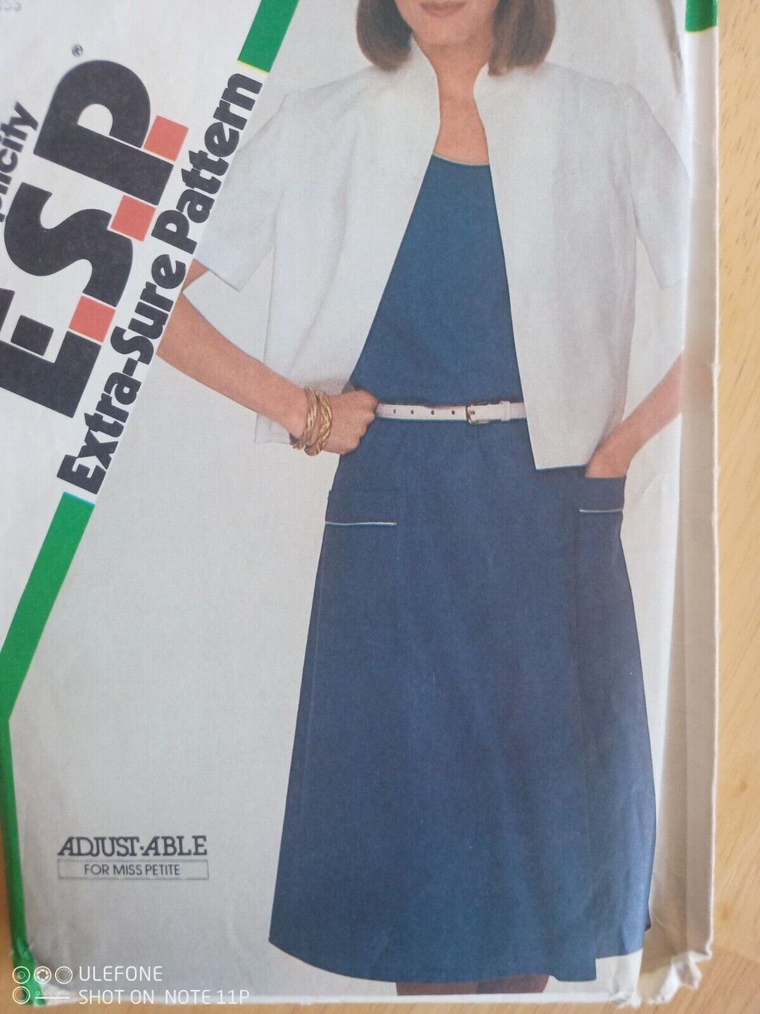 Misses' Dress and Unlined Jacket-simplicity Sewing Pattern #6401-sizes ...