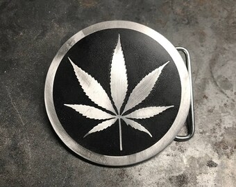 Marijuana Leaf Belt Buckle - Etsy
