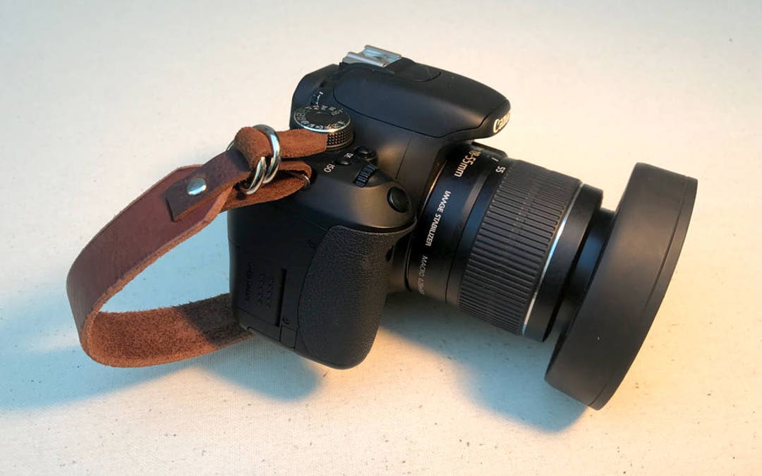 Leather Camera Hand Strap in Chestnut Brown - Made to Make Shooting ...