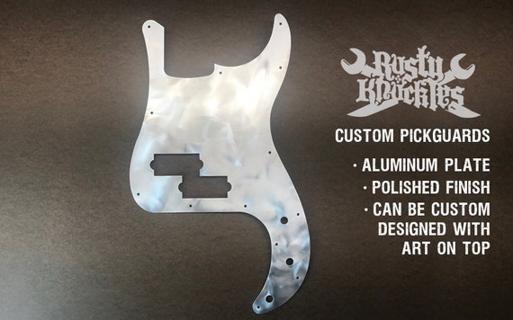 Precision Bass Fender Custom Pickguard Guitar Metal | Etsy