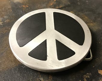 Peace Sign Belt - Etsy
