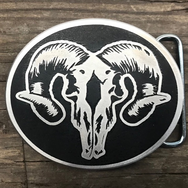 Ram Belt Buckle - Etsy
