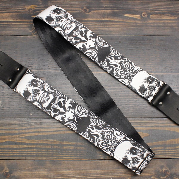 Skull Guitar Straps - Etsy