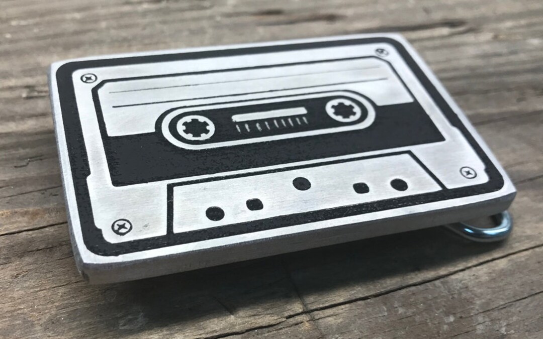 Cassette Belt Buckle is the Perfect Mix Tape to Carry Everywhere You Go ...