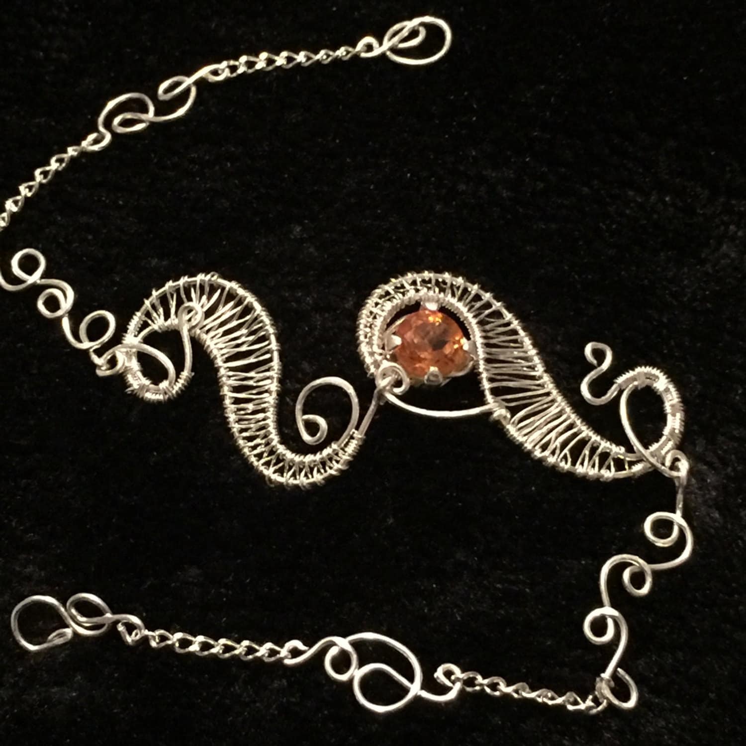 Wire Wrapped Jewelry Handmade Fine Silver Jewelry Citrine | Etsy